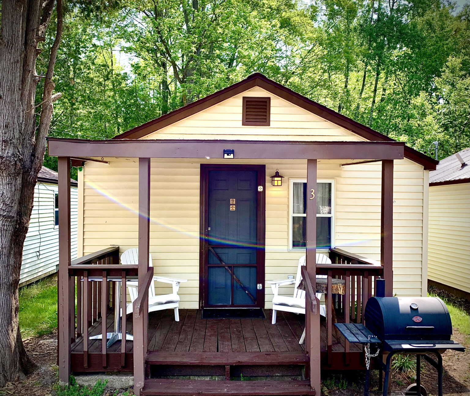 Accommodations - Benzonia Rustic Resort